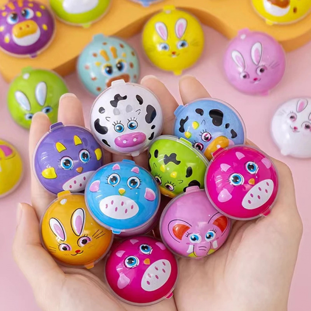 10PCS 4cm Mini Pull Back Animal Car Play Toy Christmas Wedding Gifts ...