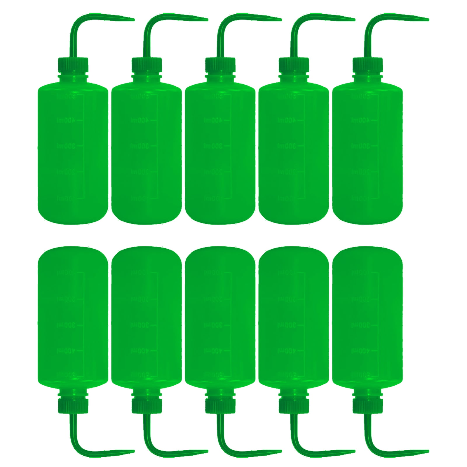 10PCS 500ml Laboratory Wash Bottles With Angled Nozzle And Measurement ...