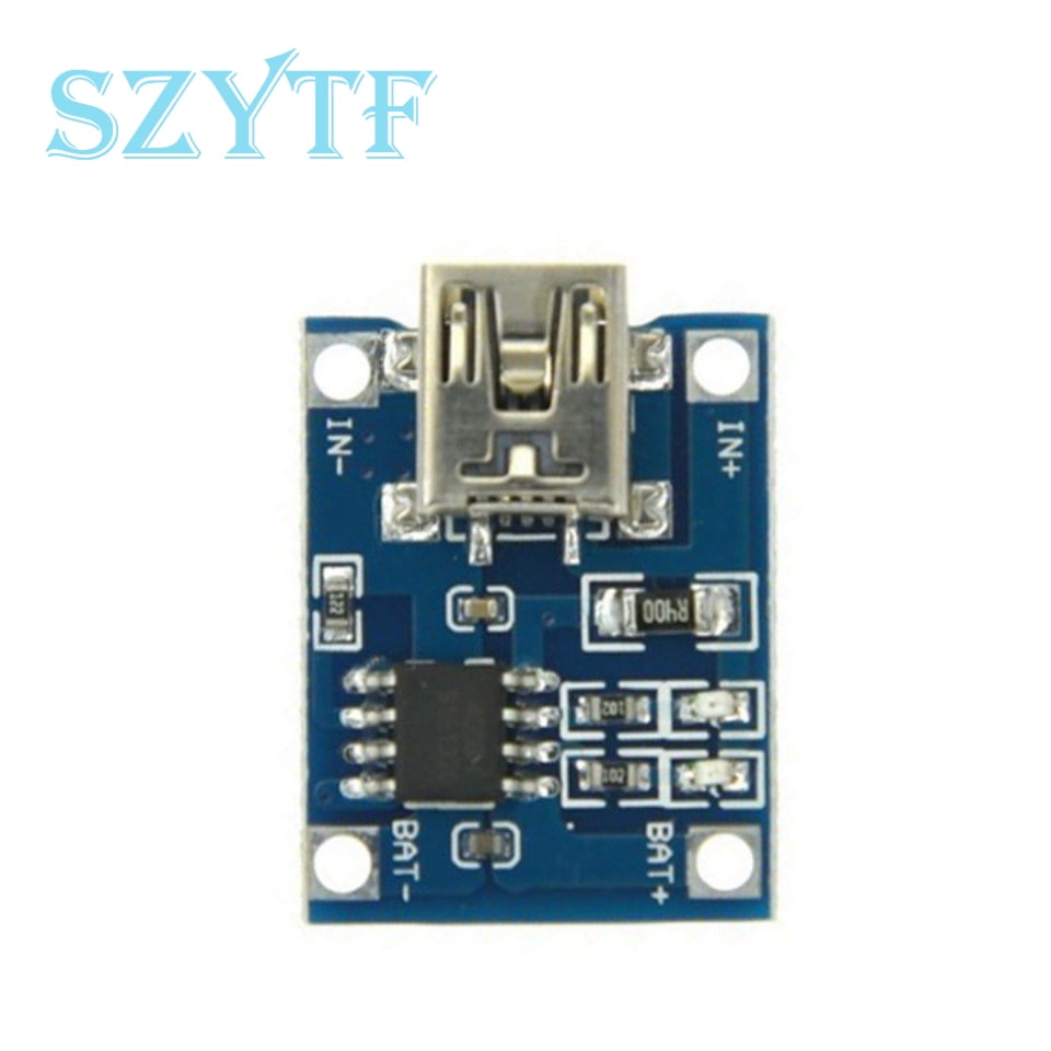 10PCS 5V 1A TP4056 Micro USB Type-C Mini USB Lithium Battery Charging Module with Dual Charging ...