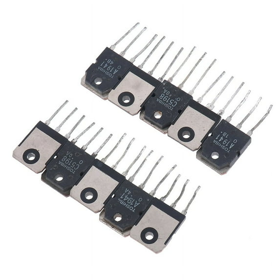 10PCS 5pairs 2SC5198 2SA1941 TO3P TO-3P Transistor original authentic ...