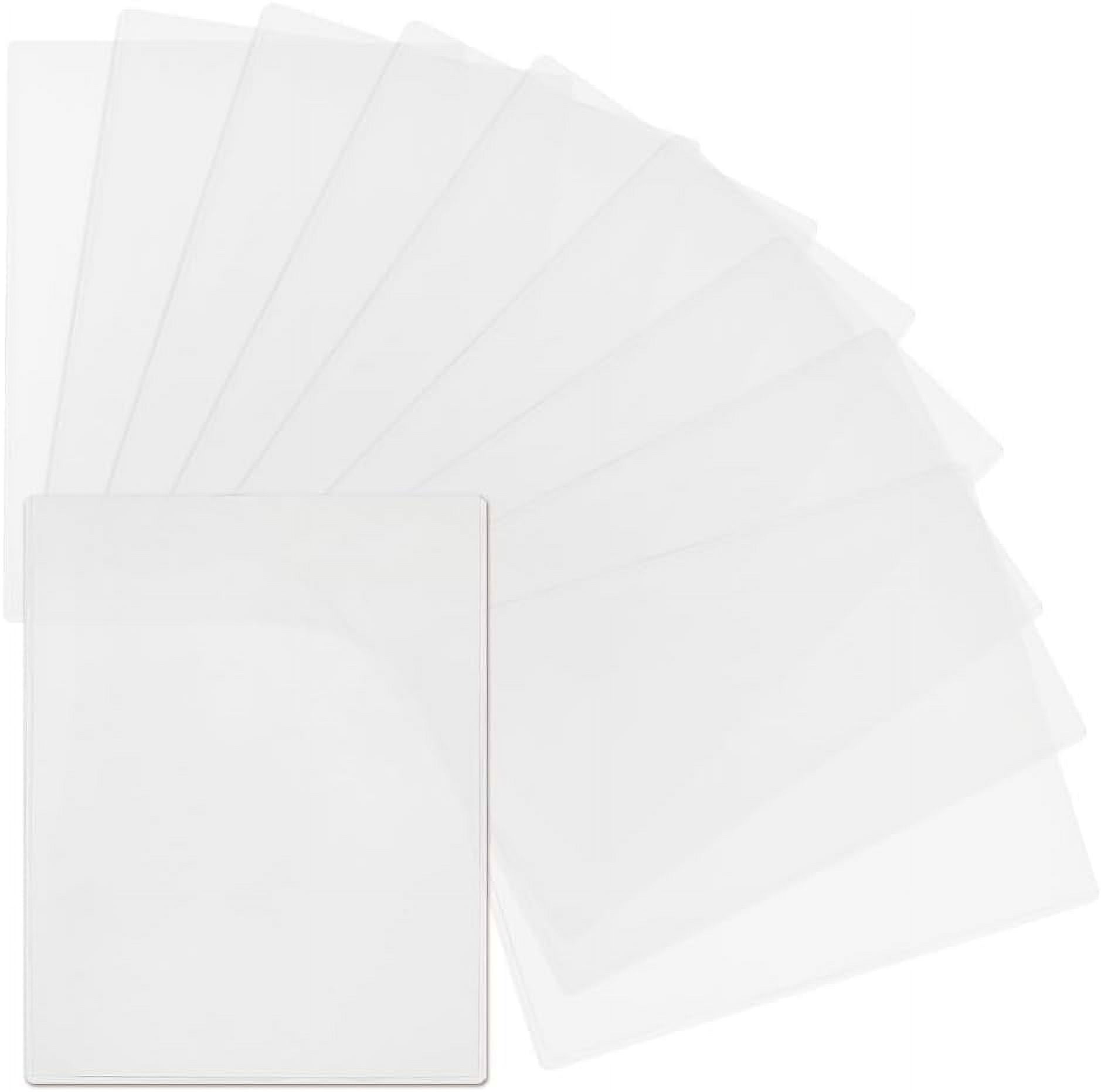 10PCS 8.5x11 Inch Paper Protector Sheets Plastic Sleeves for Paper ...