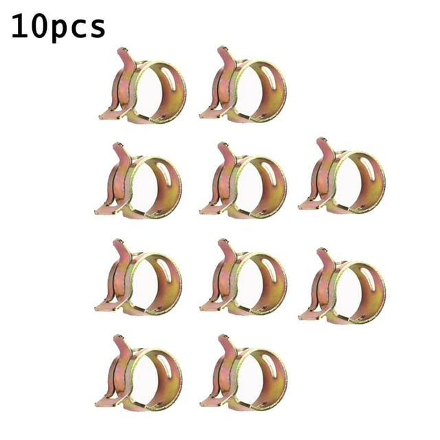 10PCS 8mm 5/16 Inch Clip Vacuum Oil Hose Fuel Pipe Line Tube Clamp ...