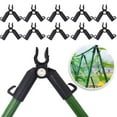 10PCS A Clip Quickly SetUp Climbing Vine Bracket Plant Steel Pipe ...