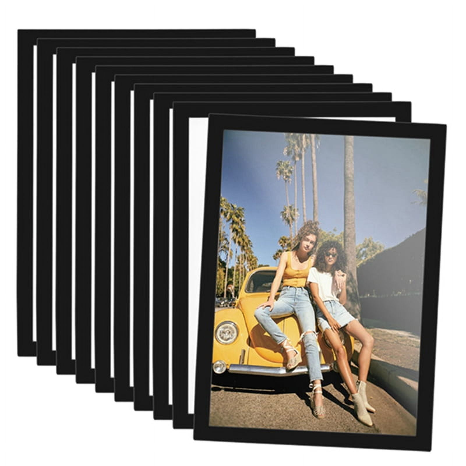 10PCS A4 Magnetic Art Frames, Self Adhesive Magnetic Picture Frame ...