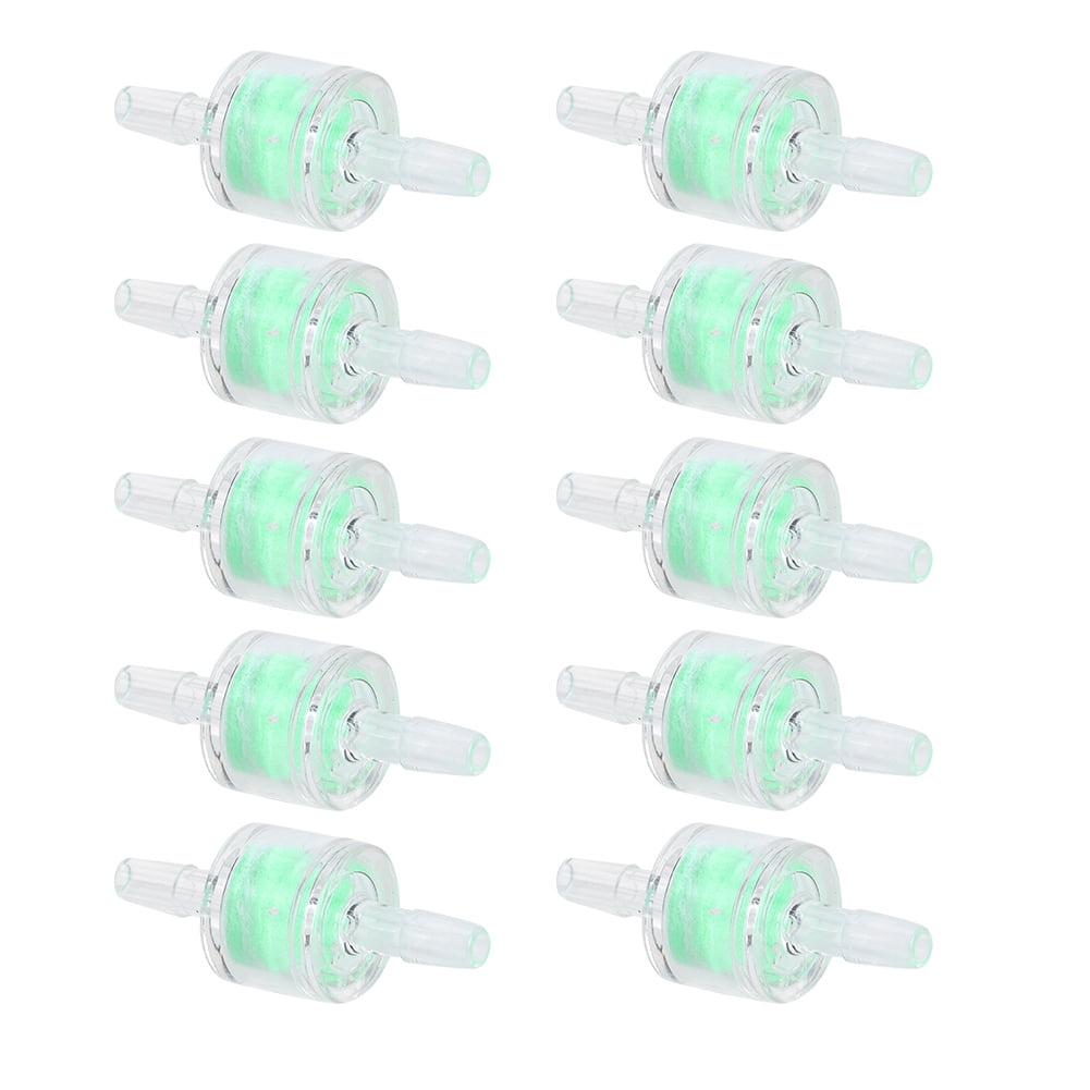 10PCS ABS Green Aquarium Water Pump Silicone Tube Filter Fish Tanks ...