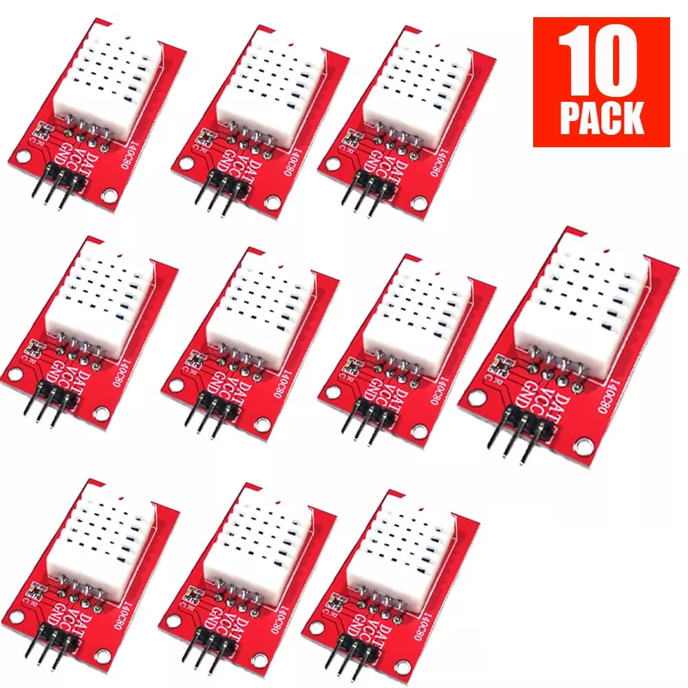 10PCS AM2302 DHT22 Digital Temperature and Humidity Sensor Module 3.3V ...