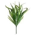 10PCS Artificial Foxtail Grass Stems Faux Greenery Bush Bundle, Fake ...