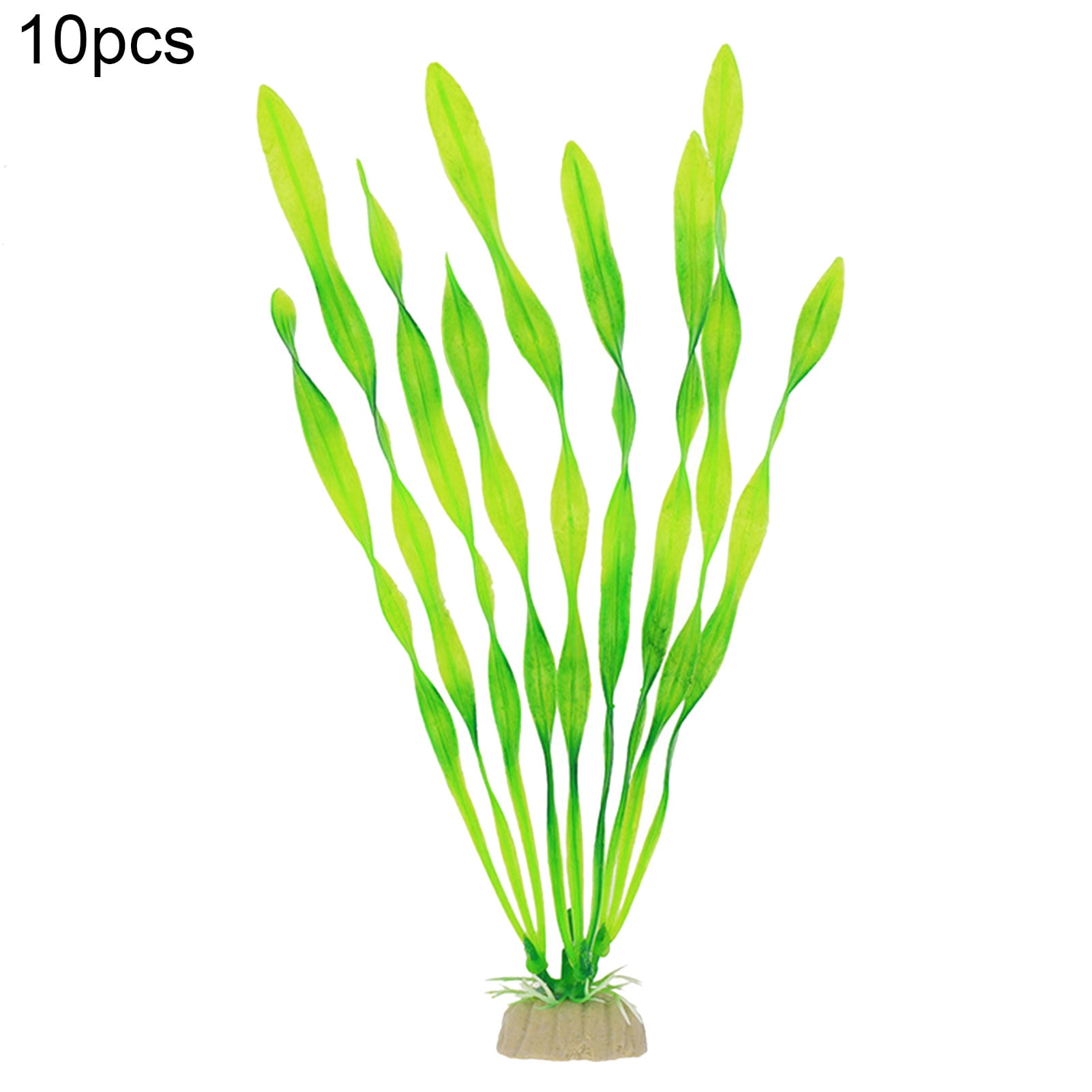 10PCS Artificial Seaweed Decor，Used for Household and Office Aquarium ...