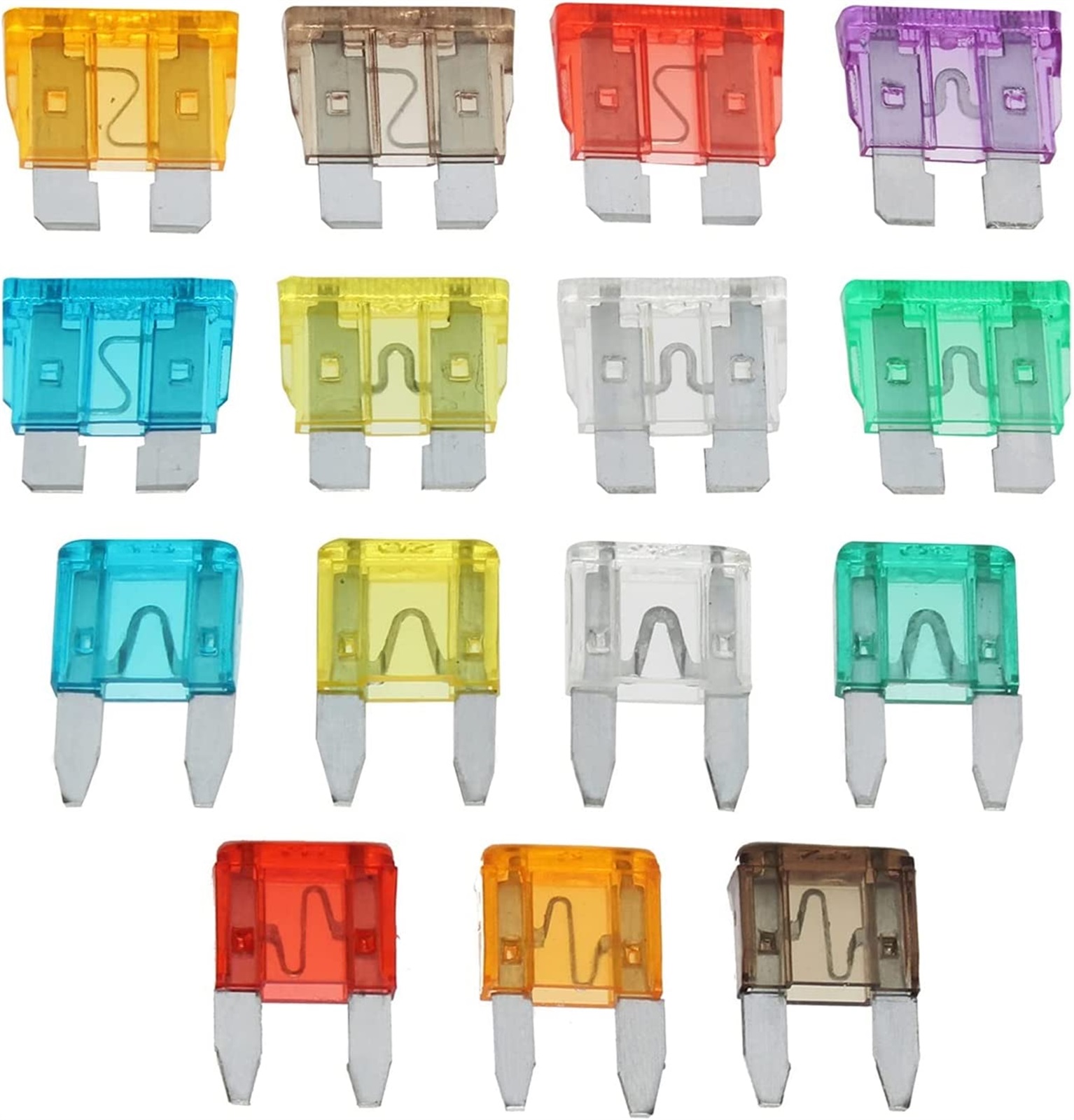 10PCS Auto Car Blade Fuses Automobile Cars Security Fuse Standard ...