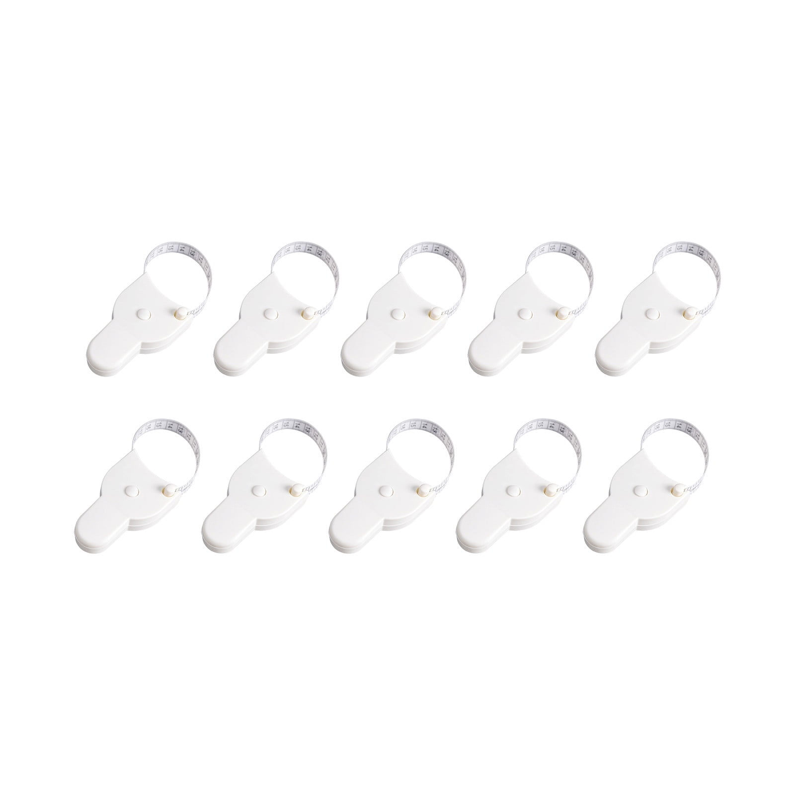 10PCS Automatic Retractable Tape Measure, Dual-Scale Soft Fiberglass ...