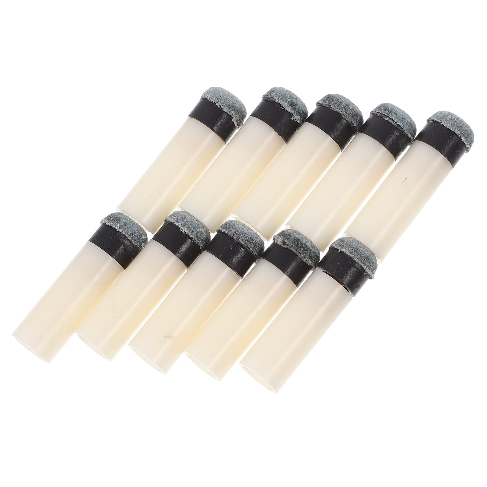 OUNONA 10mm Screw On Billiard Tips Set of 10 Durable Replacement for ...