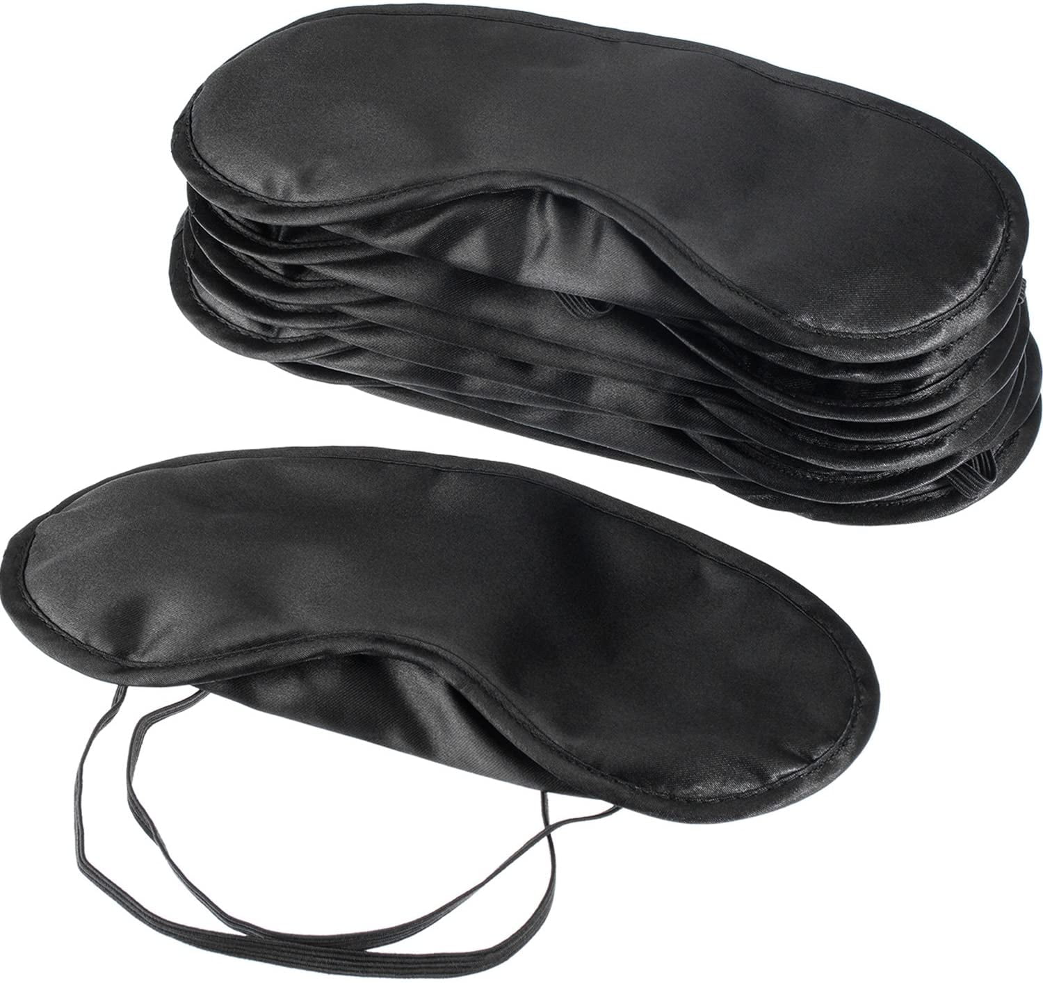 10PCS Blindfold Eye Mask Cover Sleep Mask for Party Games Travel Sleep ...