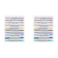 12 ~ Plastic Coil Spring Bracelets ~ Assorted Colors / Shapes ~ New ...