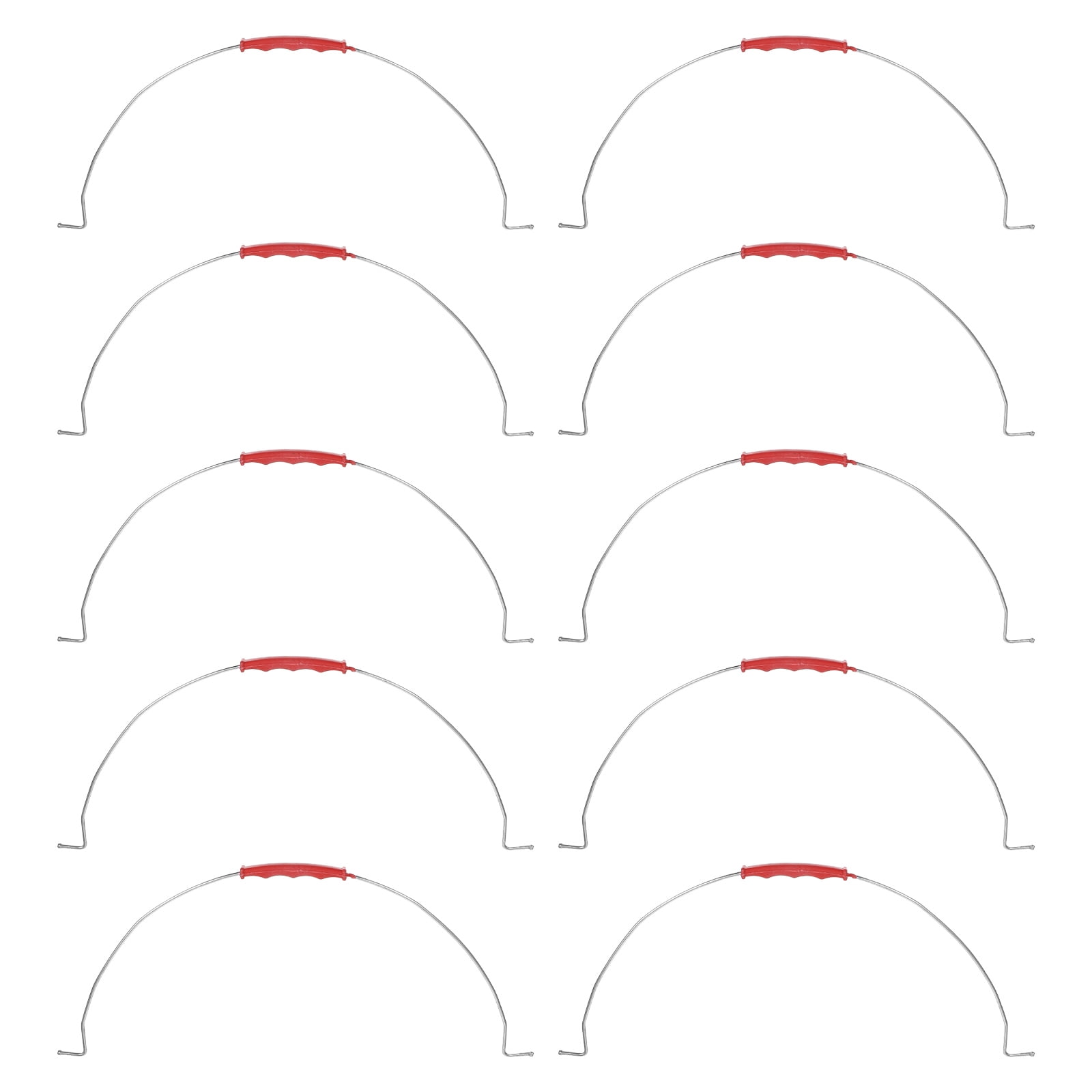 10PCS Bucket Wire Handle Replacement Grip Carrying Handles for Pail ...