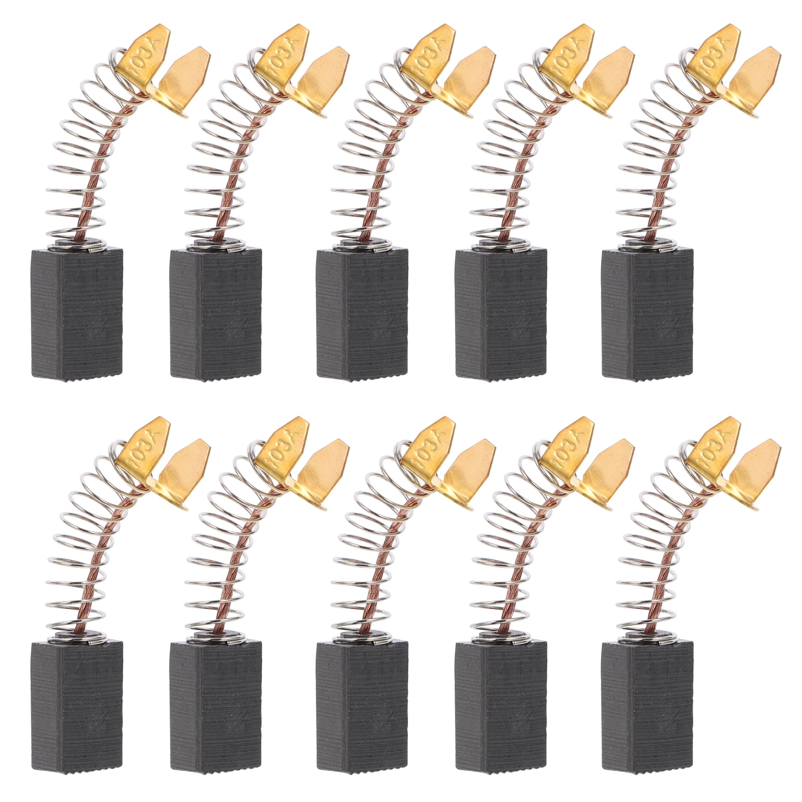 10PCS Carbon Brushes Replacement Electric Brush Power Tool for Electric ...