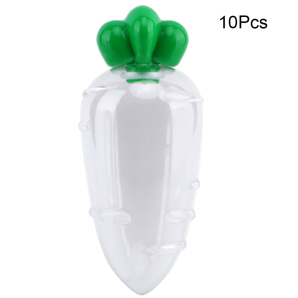 Estrela 10PCS Carrot Shape Candy Boxes Wedding Favor Party Plastic ...