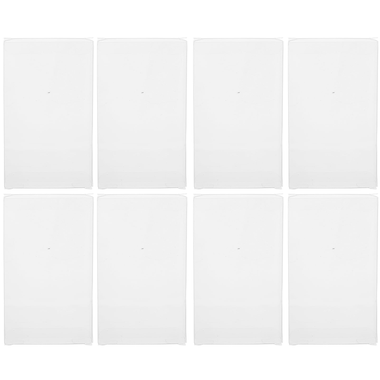 10PCS Clear Favor Boxes Gift Boxes Transparent Plastic Candy Boxes Card ...