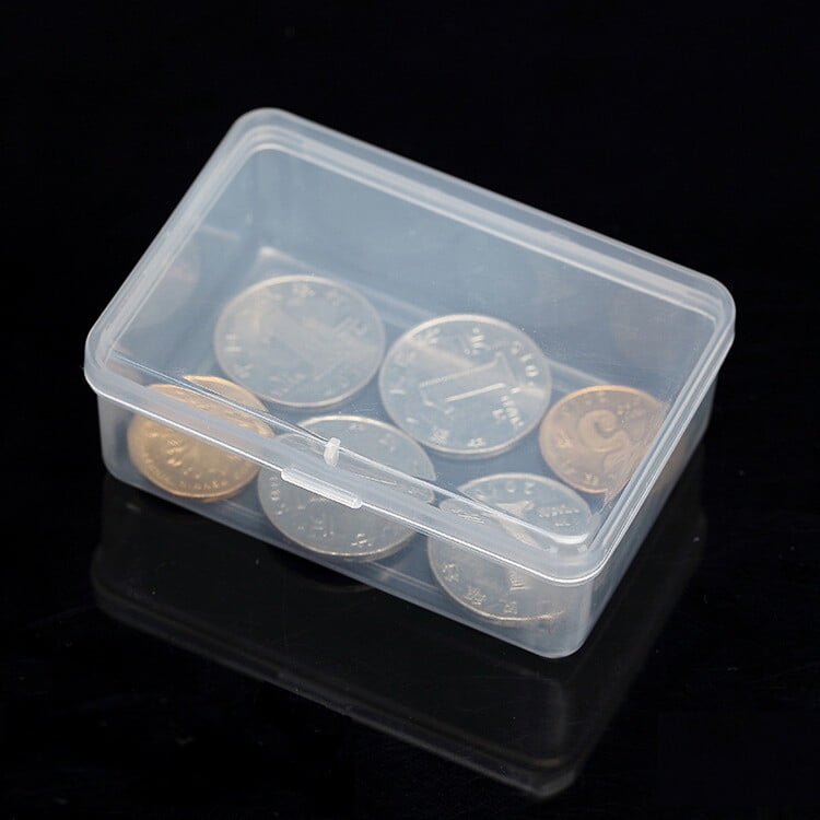 10PCS Clear Plastic Playing Deck Card Storage Box,Plastic Card Boxes ...