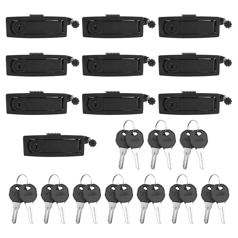 10PCS Compression Latch Flush Lever Lock for Marine Car RV Door Hand ...