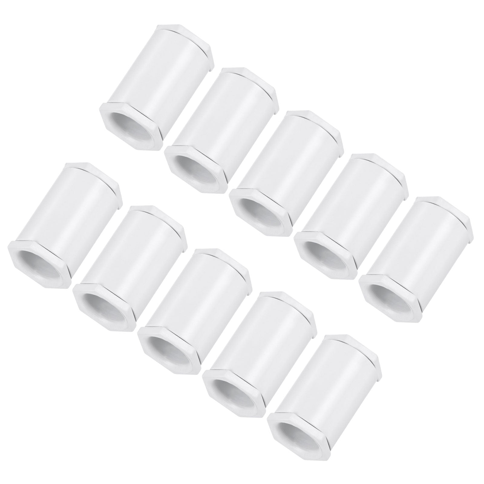 10Pcs Conduit Adaptor Double Female Lock Nut for 20mm Tube Dia Seal ...