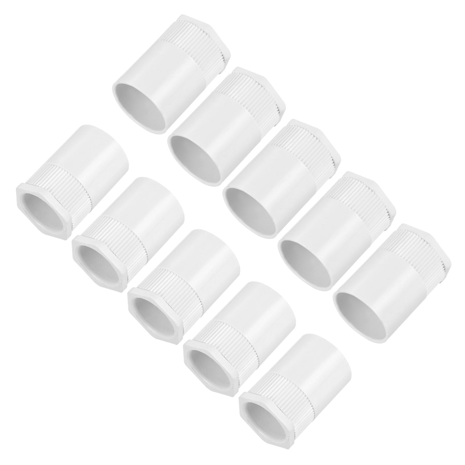 10PCS Conduit Adaptor Male PVC Lock Nut for 32mm Tube Dia Seal Connect ...