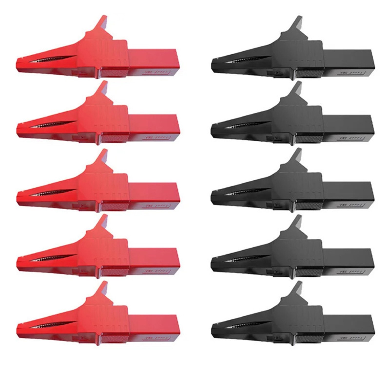 10PCS Copper Crocodile Clips 1000V/32A 4mm Banana Plug Test Clips for ...