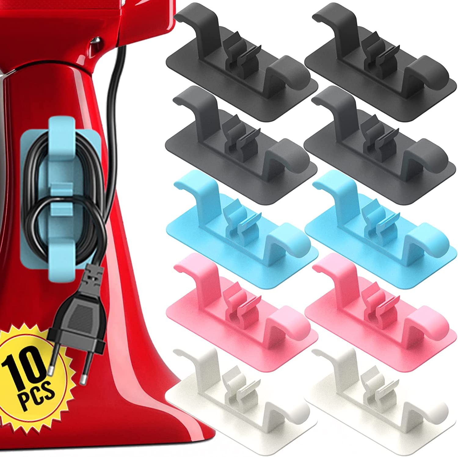 10PCS Cord Organizer for Large Kitchen Appliances, Large & Strong ...