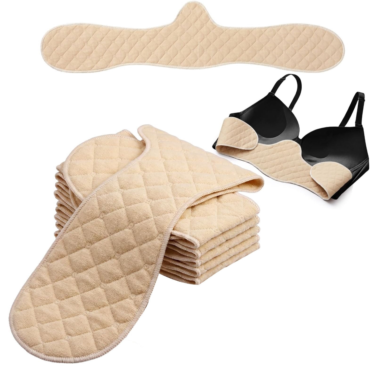 10PCS Cotton Boob Bra Towel for Breast Towel Sling Bra Towels for Women ...