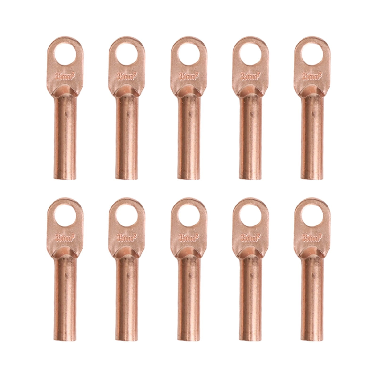 10PCS DT-10/16/25/35mm2 Wire Crimp Connector Auto Cable Copper Crimp ...