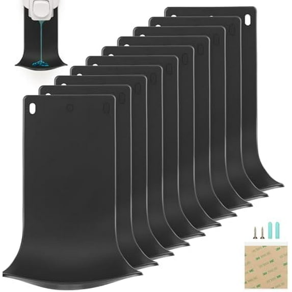 10PCS Dispenser Drip Tray Wall Mount Soap Dispenser Bracket,Laundry ...