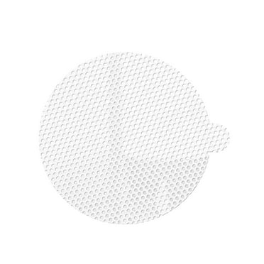 Disposable Shower Drain Hair Catcher, 4.1 Inch Cover Mesh Stickers ...