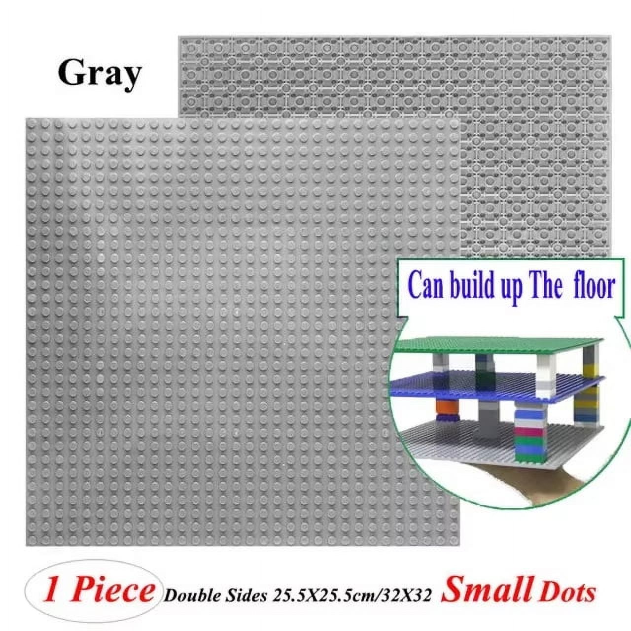10PCS Double Sided Baseplates Bracket City Accessory Pillars MOC Parts ...