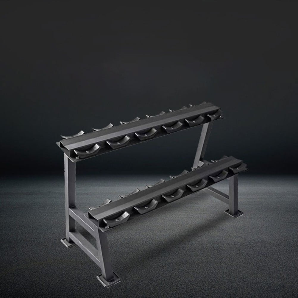 10PCS Dumbbell Saddle Rack Rubber Dumbbell Holder Dumbbell Stand C ...