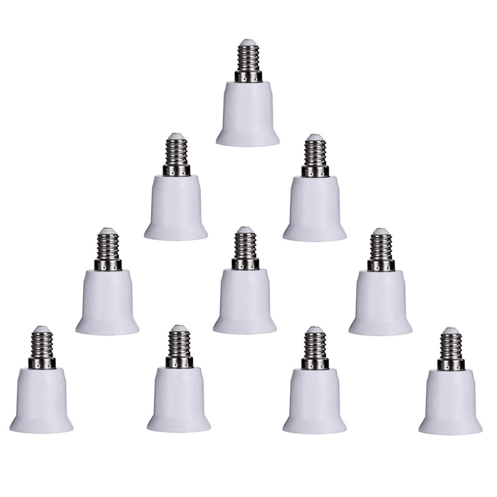 10PCS E14 to E26 E27 Adapter Bulb Base Adapter Converter Light Socket ...