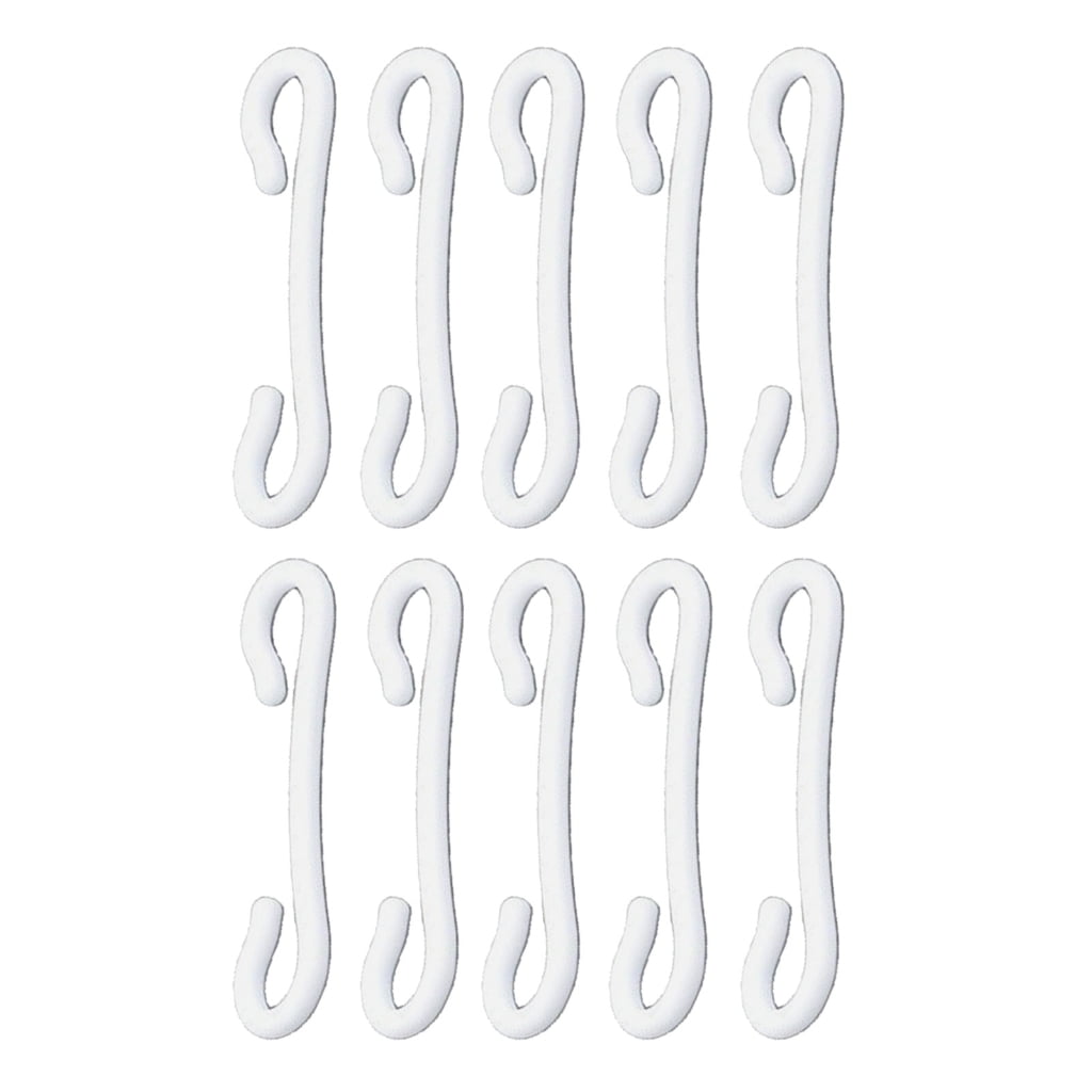 10PCS Eyeglass Organizers Hooks Plastic Materials Easy Install Eyewear ...