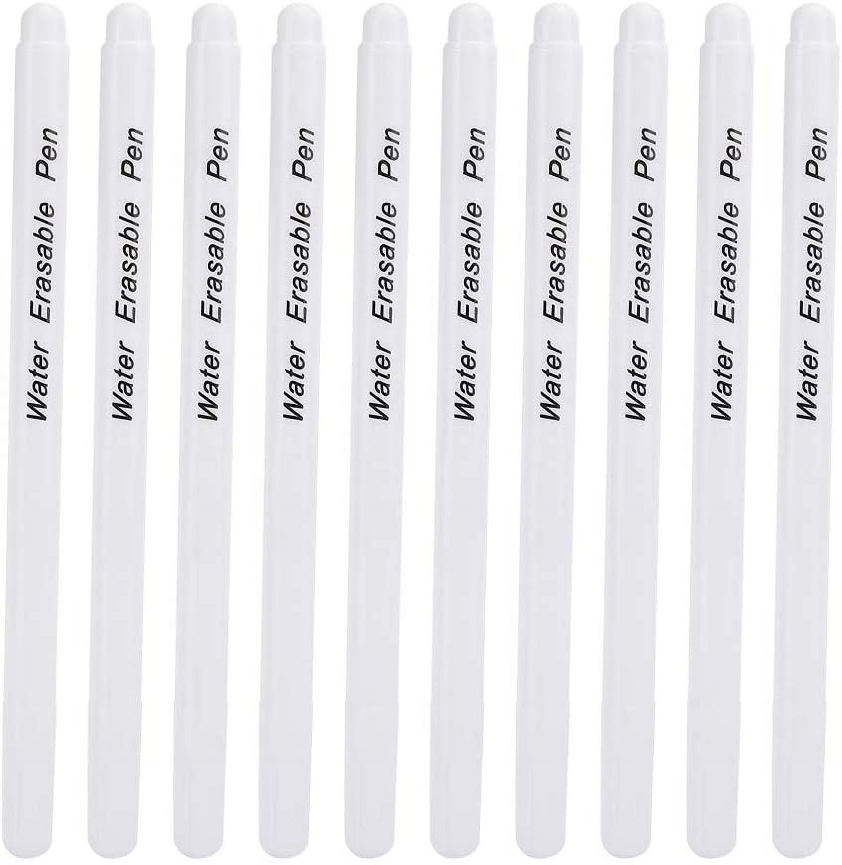 10PCS Fabric Markers Pens, Water Soluble Embroidery Pen, Sewing Marking ...