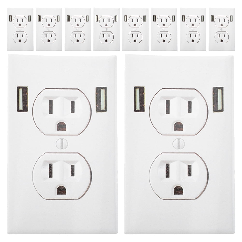 10PCS Fake Electrical Outlet Prank Stickers Prank Decals Realistic ...