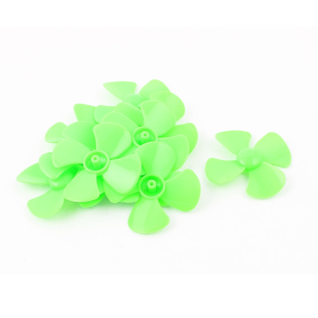 10PCS Fan Style Brushless Motor 4 Vanes RC Boat Airplane Propeller ...