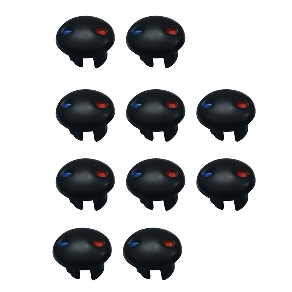 10PCS Faucet Handle Hot And Cold Water Sign Red And Blue Label ...