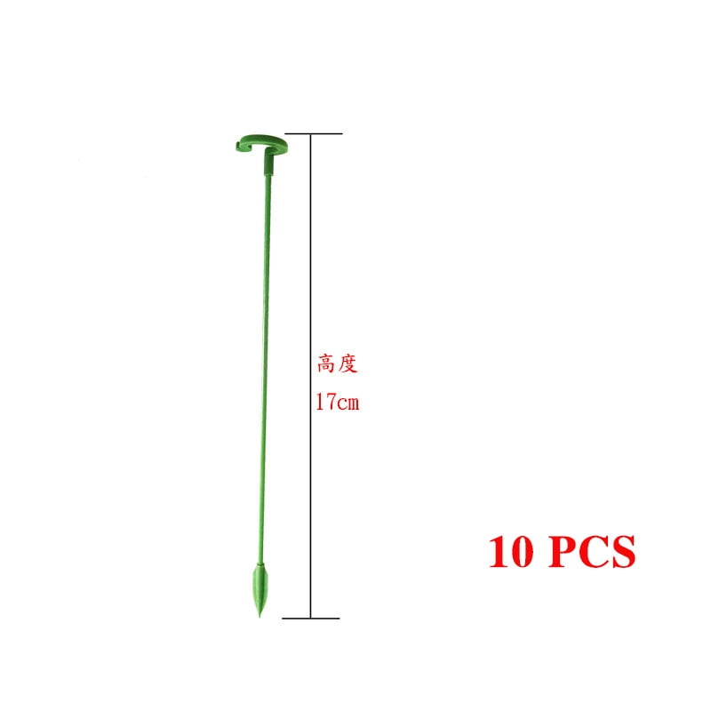 10PCS Fixed Anti-lodging Leaf Guard Flower Stand Bracket Plant Potted ...