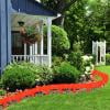 10PCS Flexible Gray Plastic Garden Border Edging, Easy No Dig ...