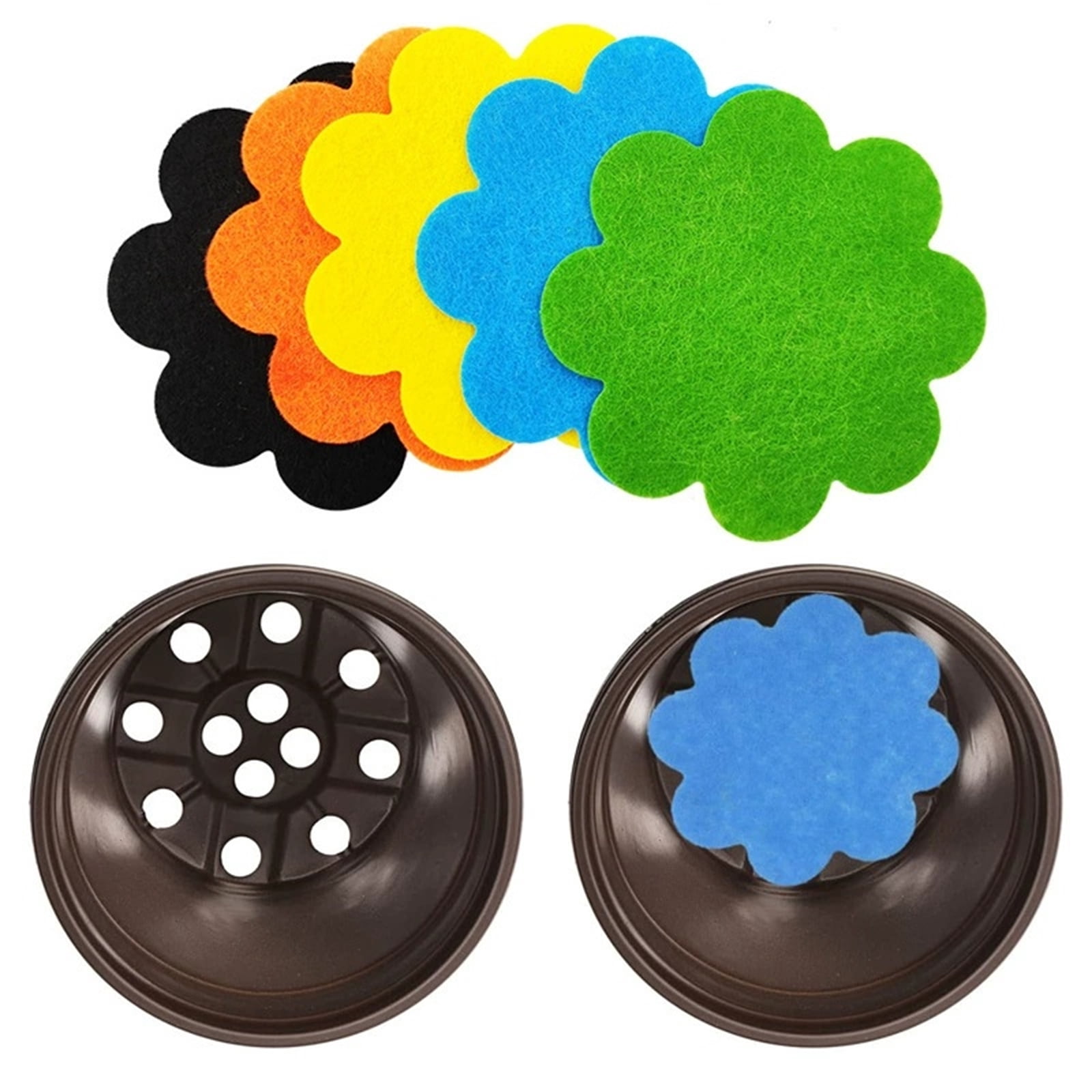 10PCS Flower Pot Hole Mesh Pad,Gardening Flowerpot Gasket to Prevent ...