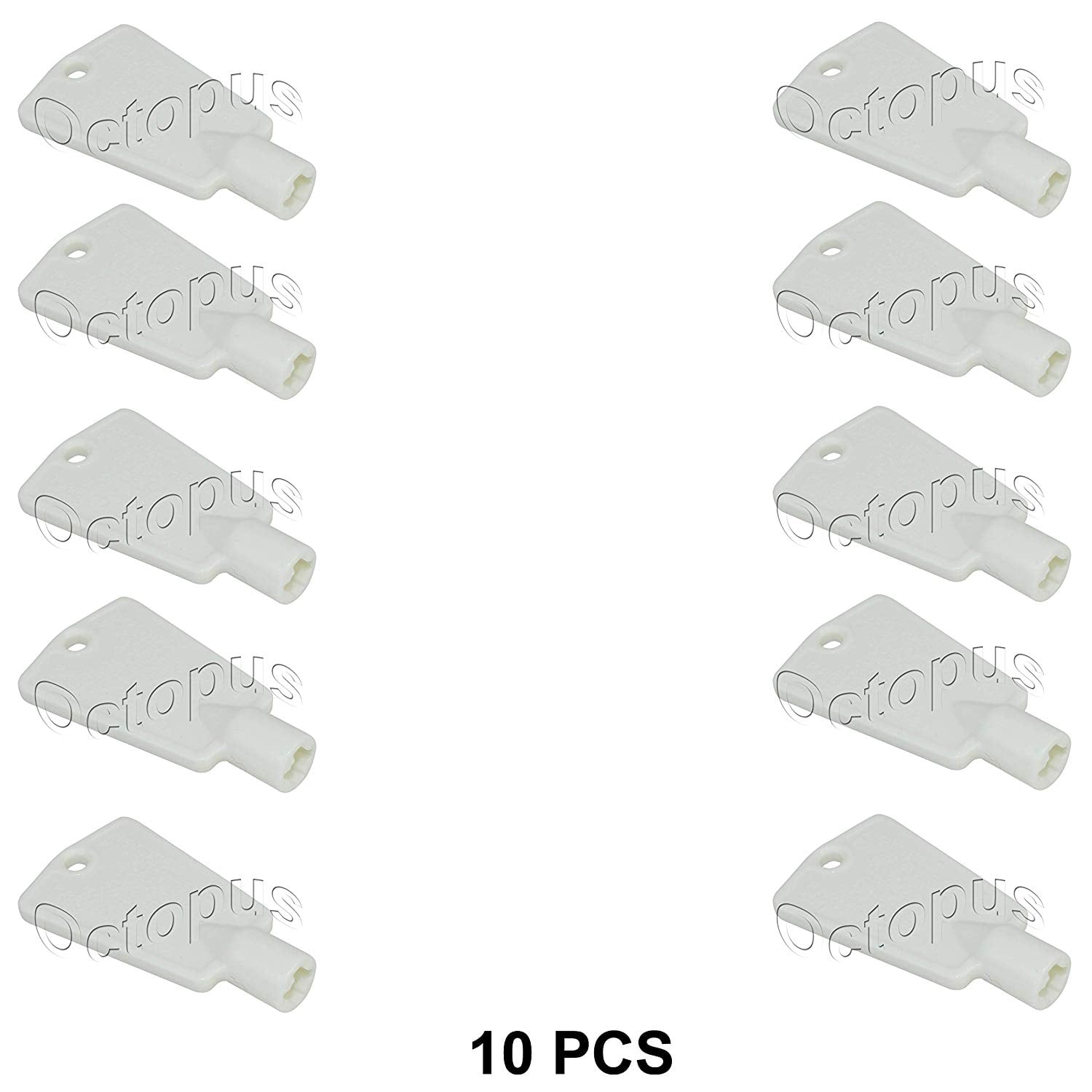 10PCS Freezer Door Lock Key for Electrolux Frigidaire 297147700 ...