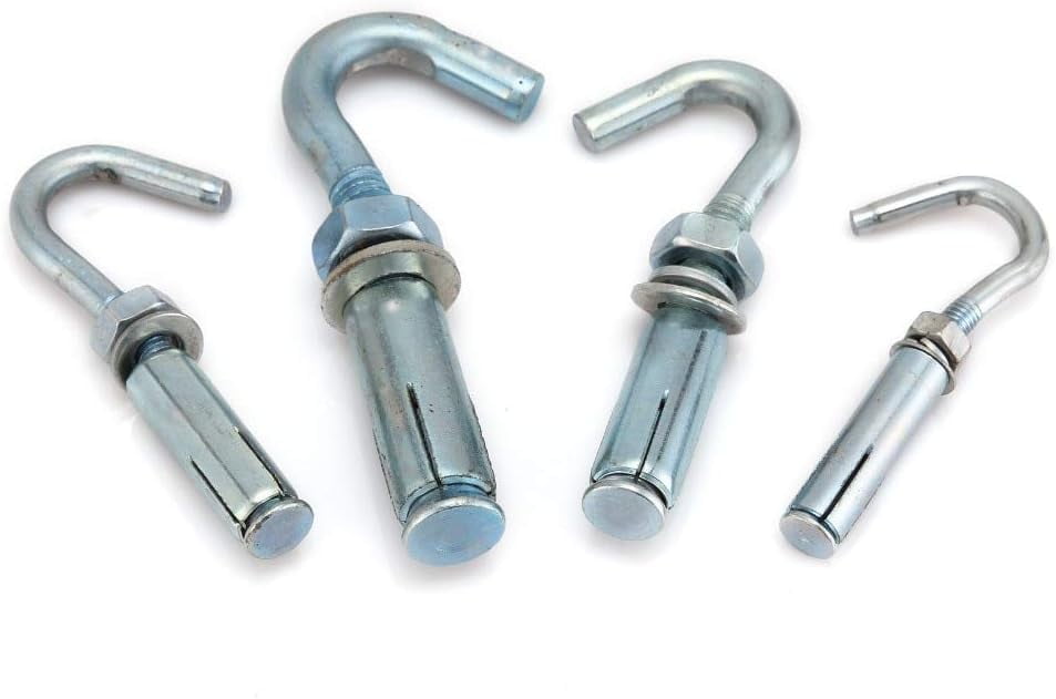 10PCS Galvanized with Hook Pull Screw/Expansion Bolt/National Standard ...