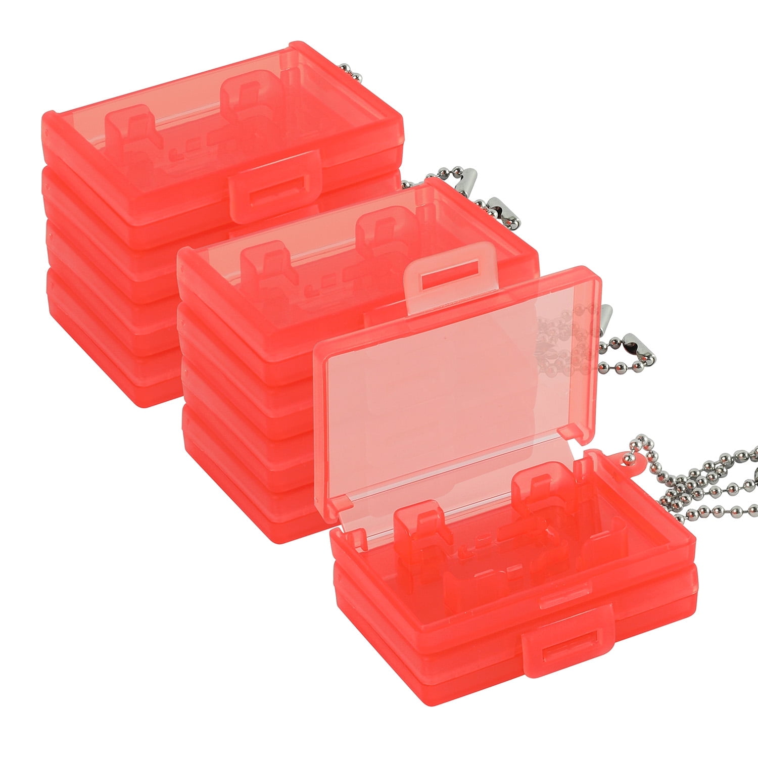 10PCS Game Card Case with Keychain Compatible with Nintendo Switch ...