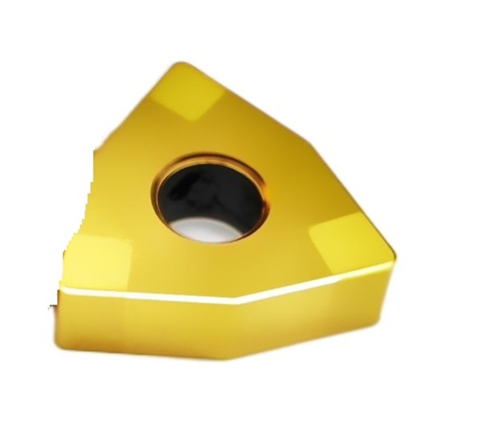 10PCS Golden Coated Turning Tool Is Used To Process High Hardness Steel ...