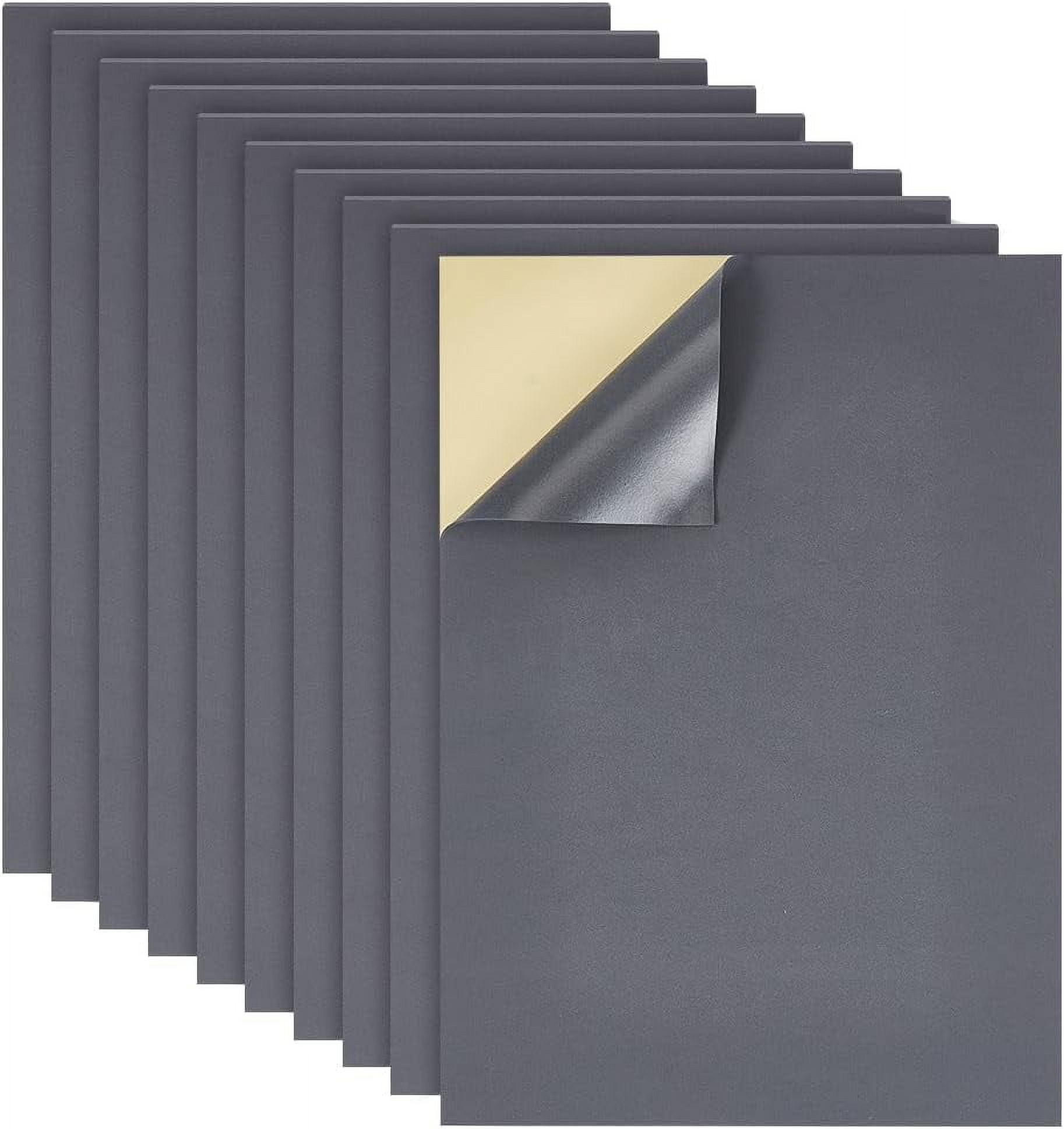 10PCS Grey Self-Adhesive EVA FoamSheets 8.26x11.8inch Adhesive Craft ...