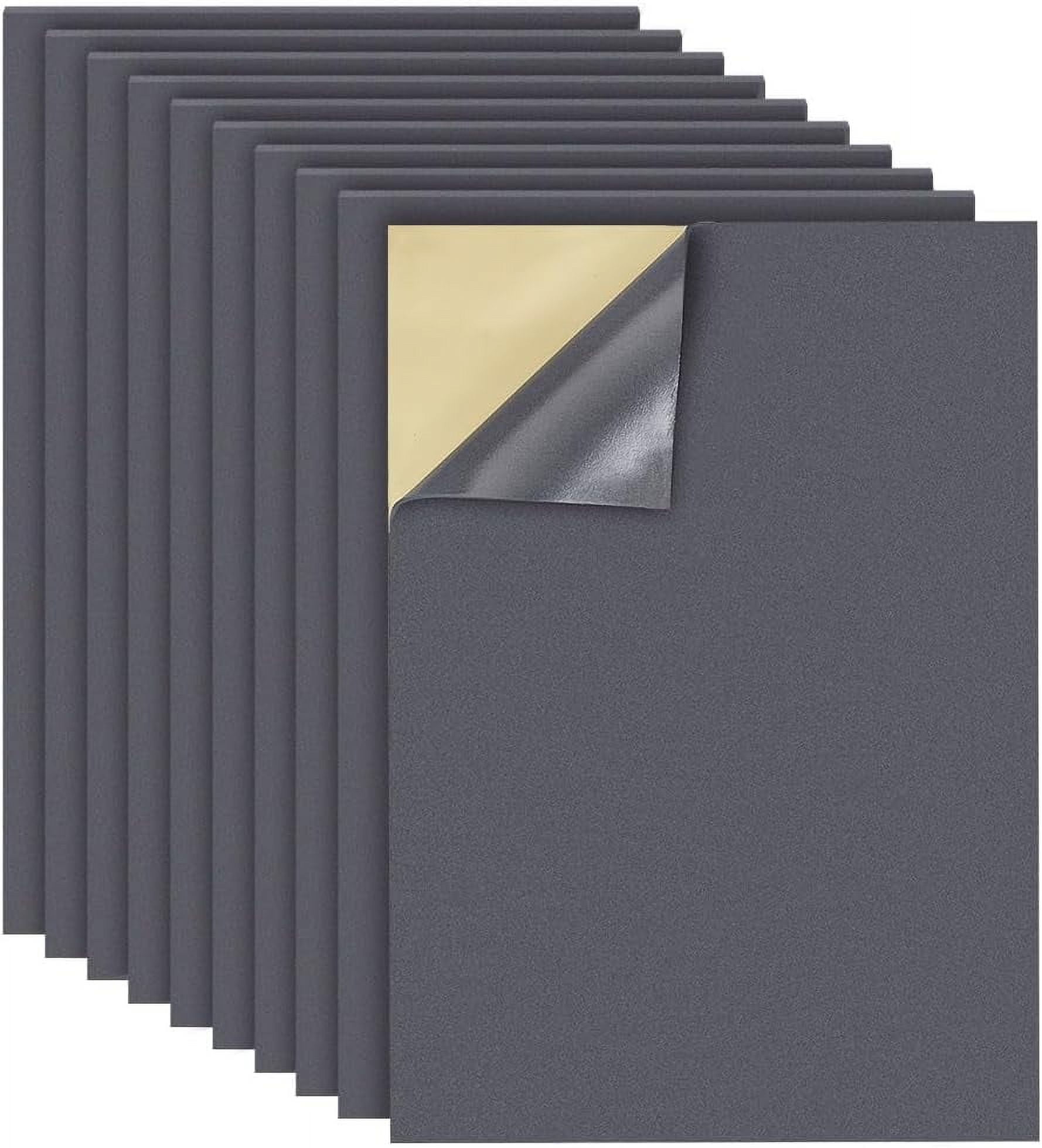10PCS Grey Self-Adhesive EVA FoamSheets 8.26x11.8inch Adhesive Foam ...