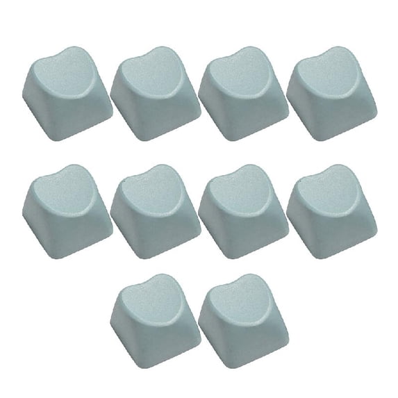 10PCS Heart Keycaps 1U Layout, Anti-Fade Ergonomic for Mechanical ...