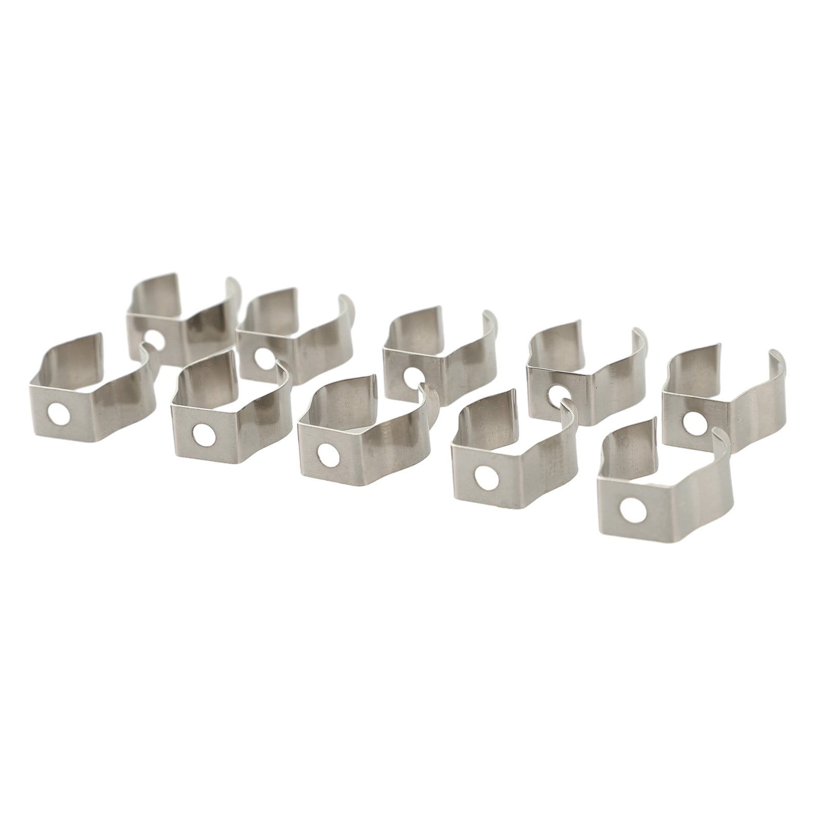 10PCS Heavy Duty Spring Terry Clips for Tools, Open Type Manganese ...